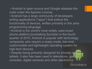 android media player project proposal | PPTX