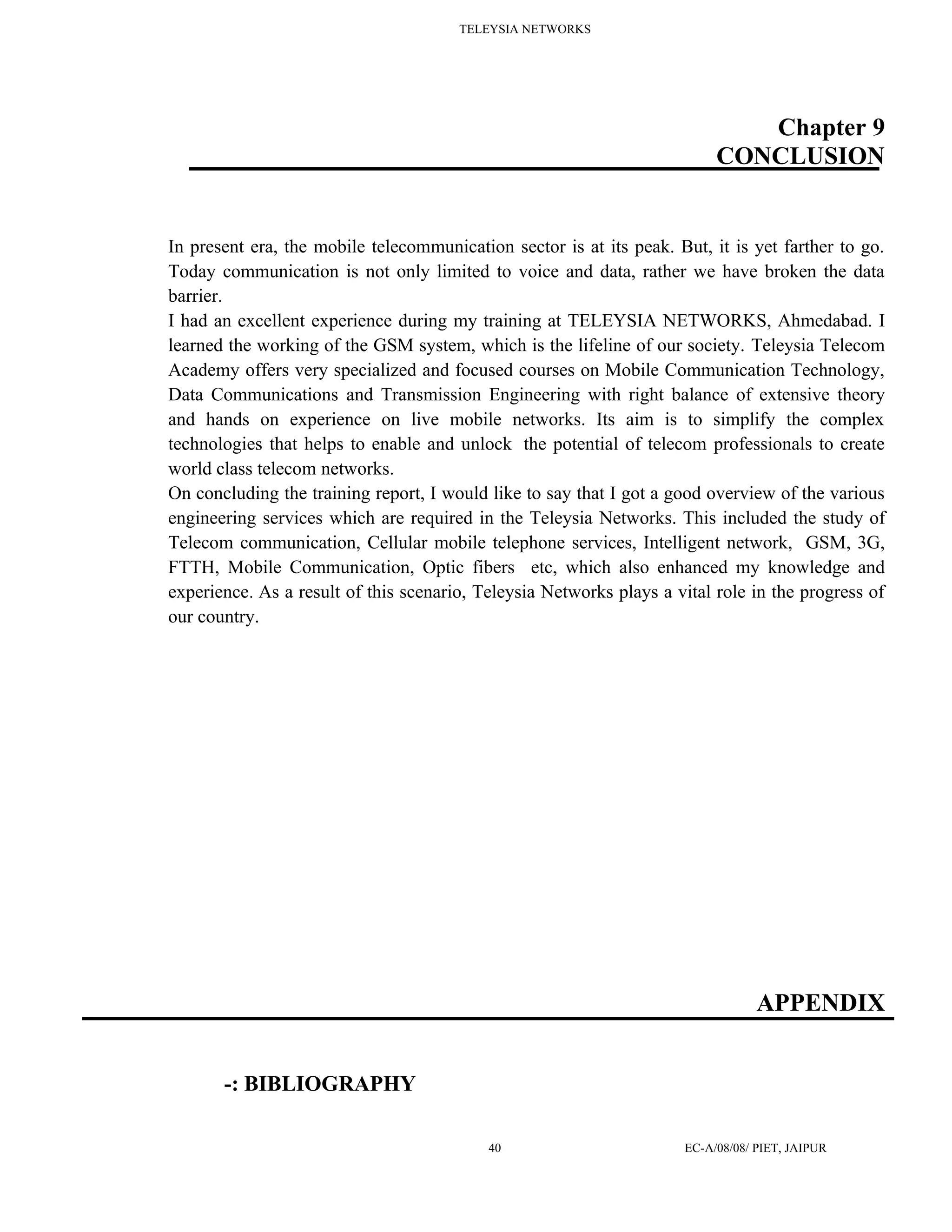 Final project report | DOC