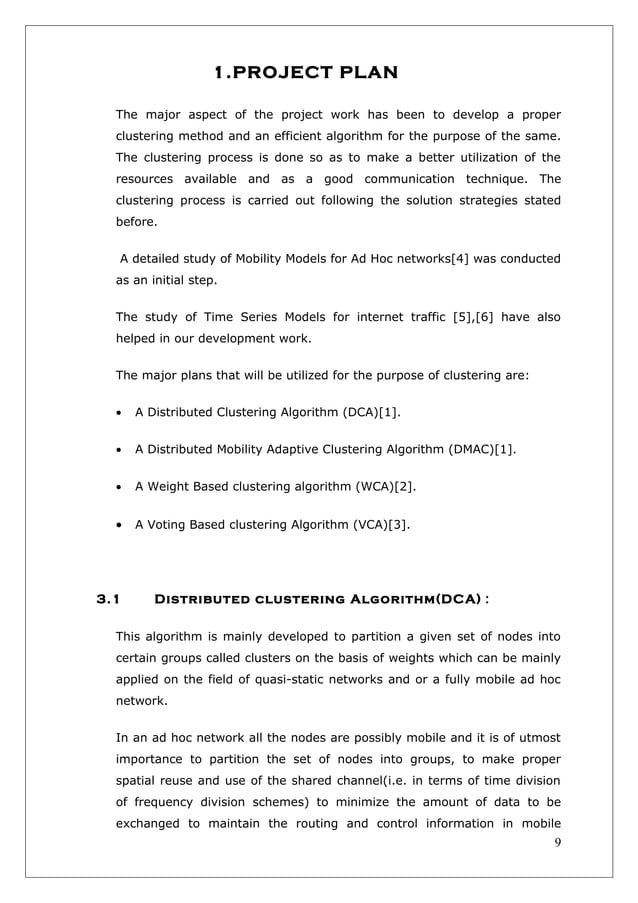 Final project report format | DOC