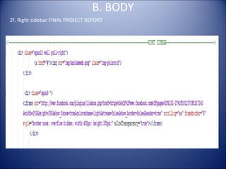 Final project report | PPT
