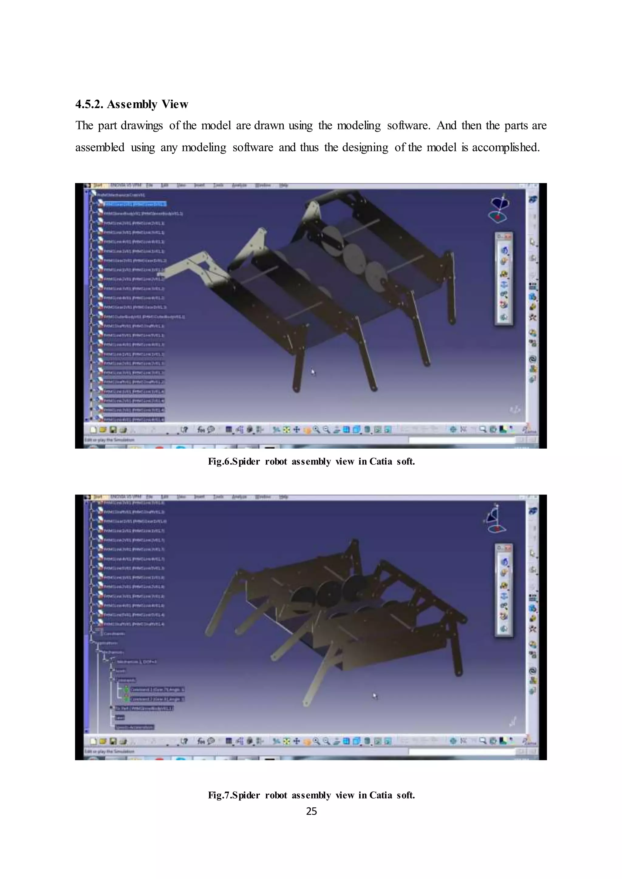 mechanical spider robot by klann mechanism | DOCX