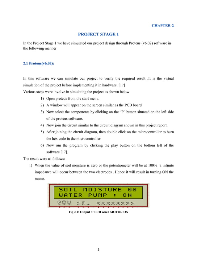 Automatic Irrigation System Project Report | PDF