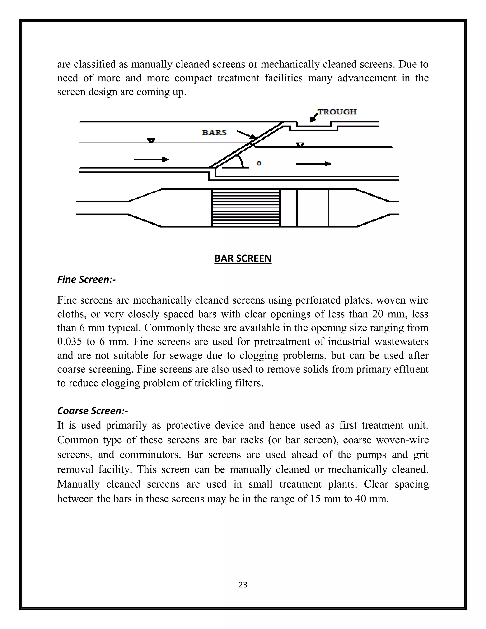 DESIGN OF A 30 MLD SEWAGE TREATMENT PLANT(PROJECT REPORT) | PDF