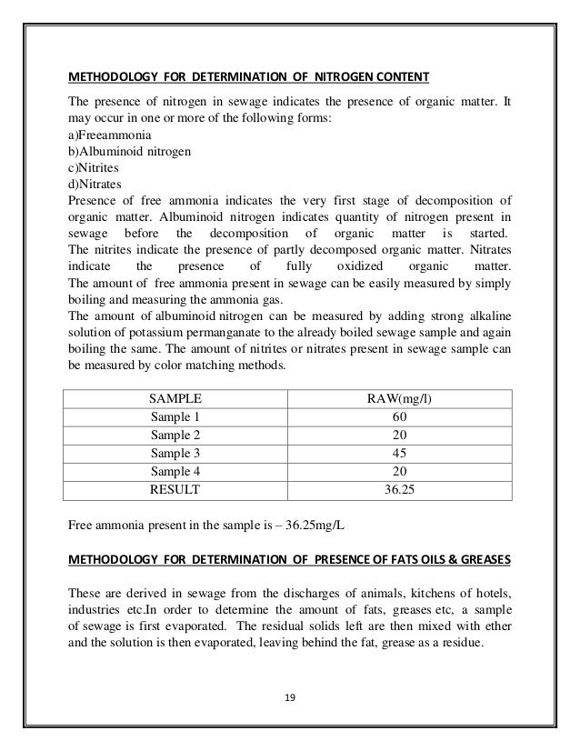 DESIGN OF A 30 MLD SEWAGE TREATMENT PLANT(PROJECT REPORT)
