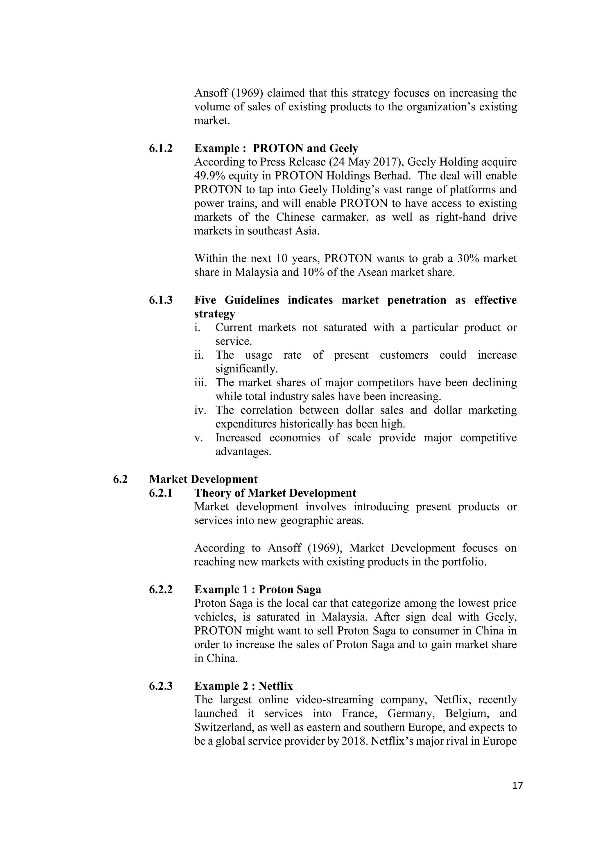 PROTON HOLDINGS CASE STUDY | PDF