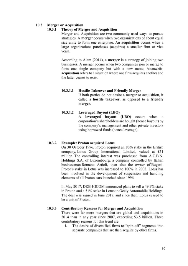 PROTON HOLDINGS CASE STUDY | PDF
