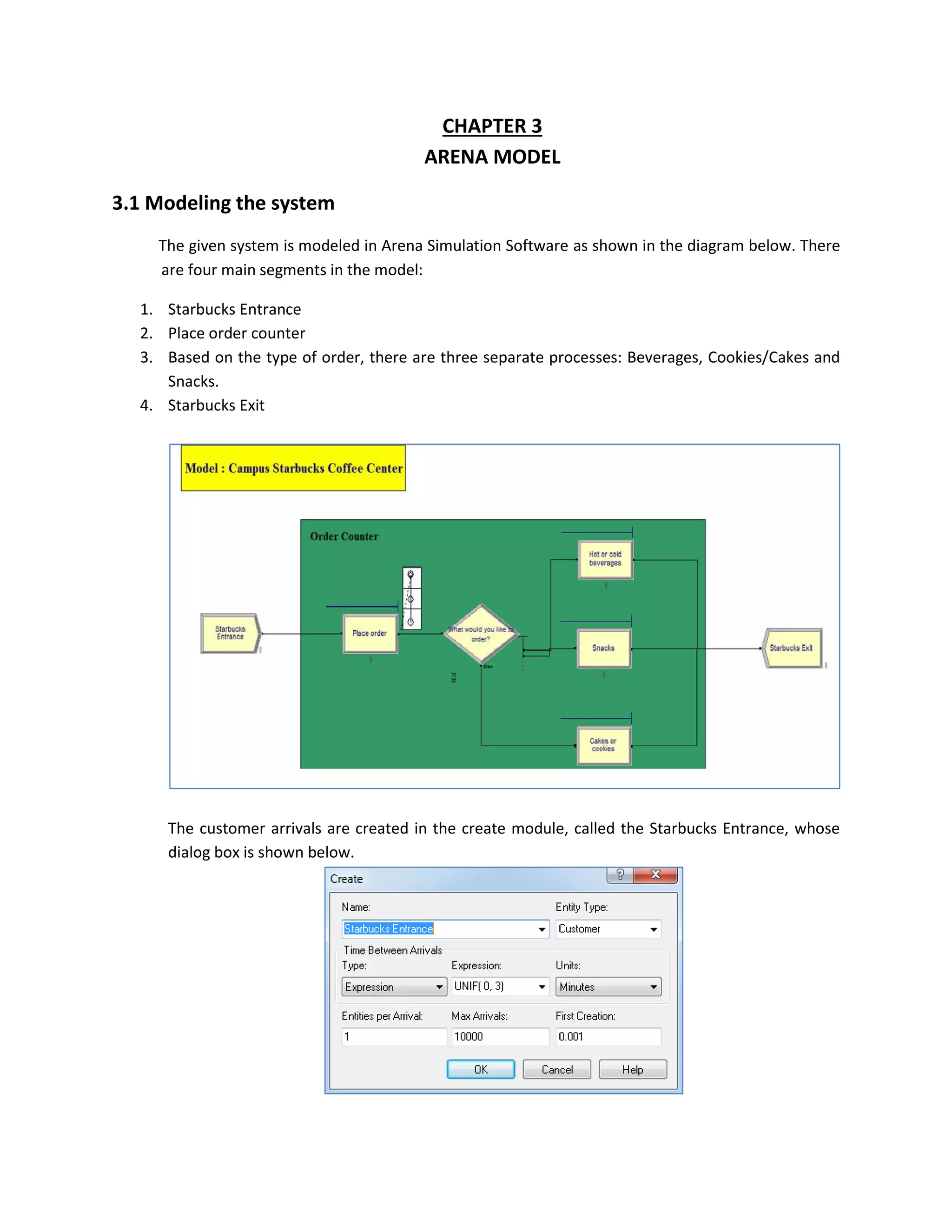 Simulation Modeling on Campus Starbucks Coffee Center | PDF