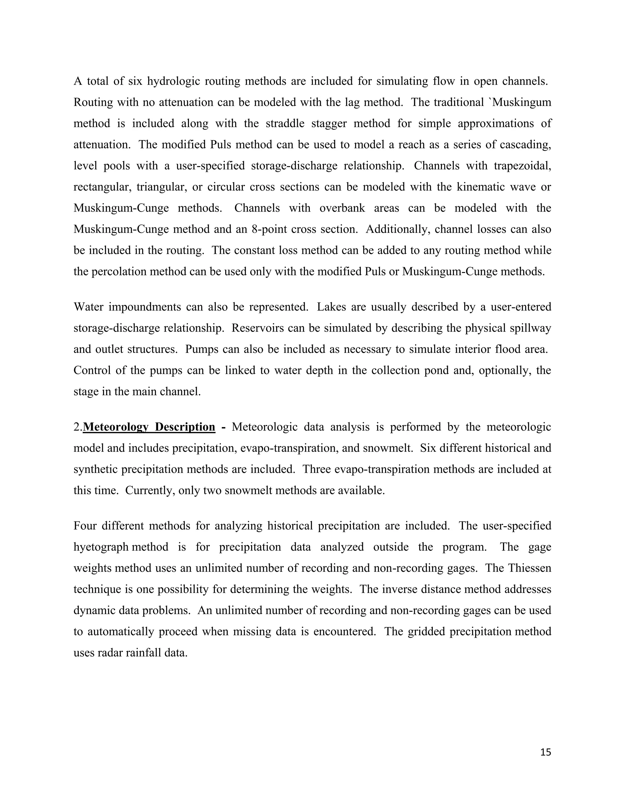 Rainfall Runoff Modelling on the Lower Tapi Basin using HEC-HMS | PDF