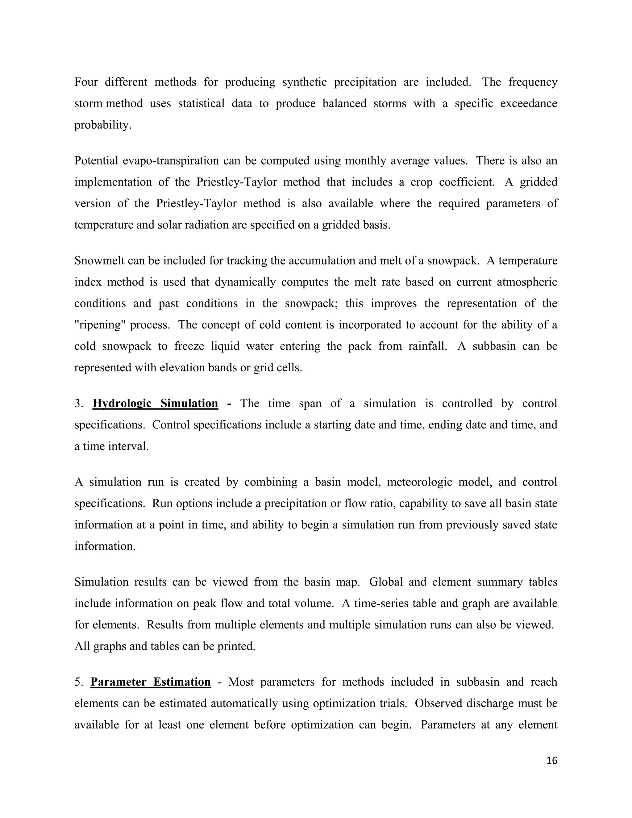 Rainfall Runoff Modelling on the Lower Tapi Basin using HEC-HMS | PDF
