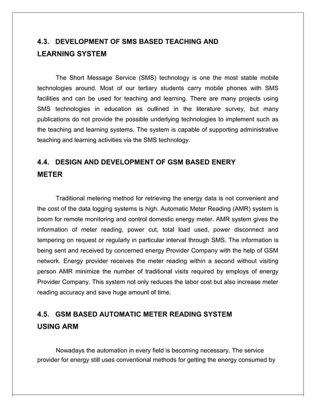 GSM Mobile Phone Based LCD Message Display System | PDF