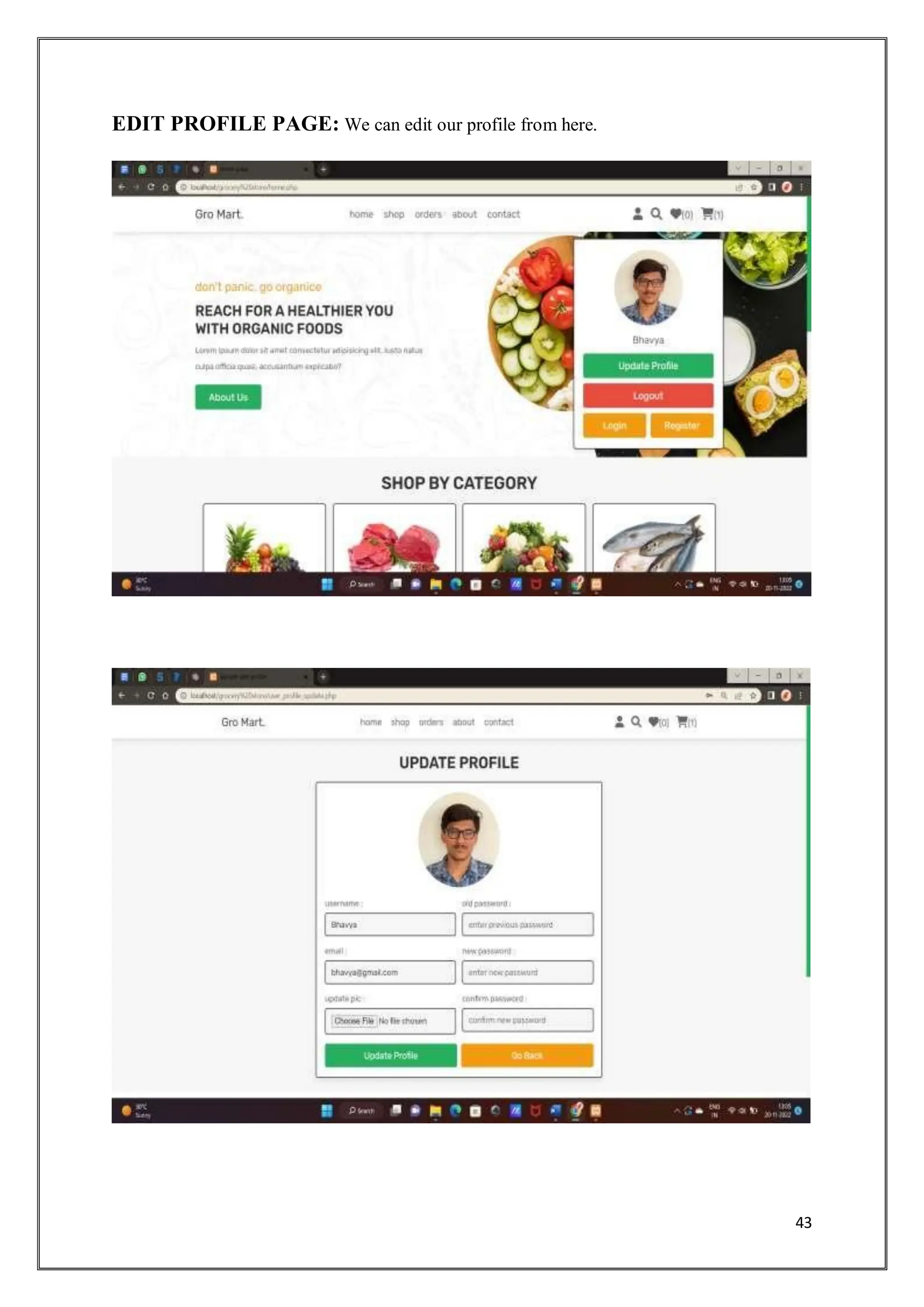 Final project report on grocery store management system..pdf