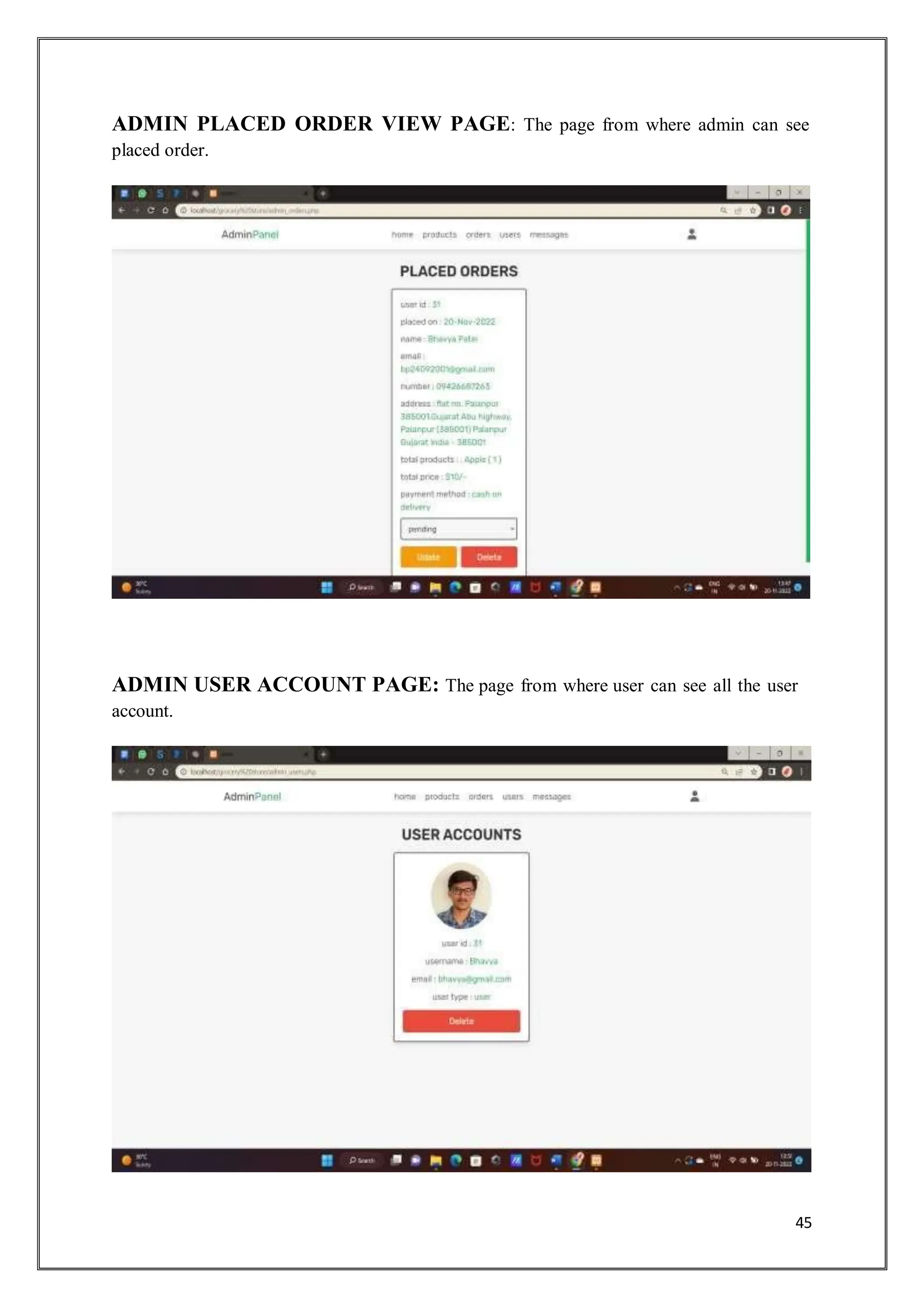 Final project report on grocery store management system..pdf