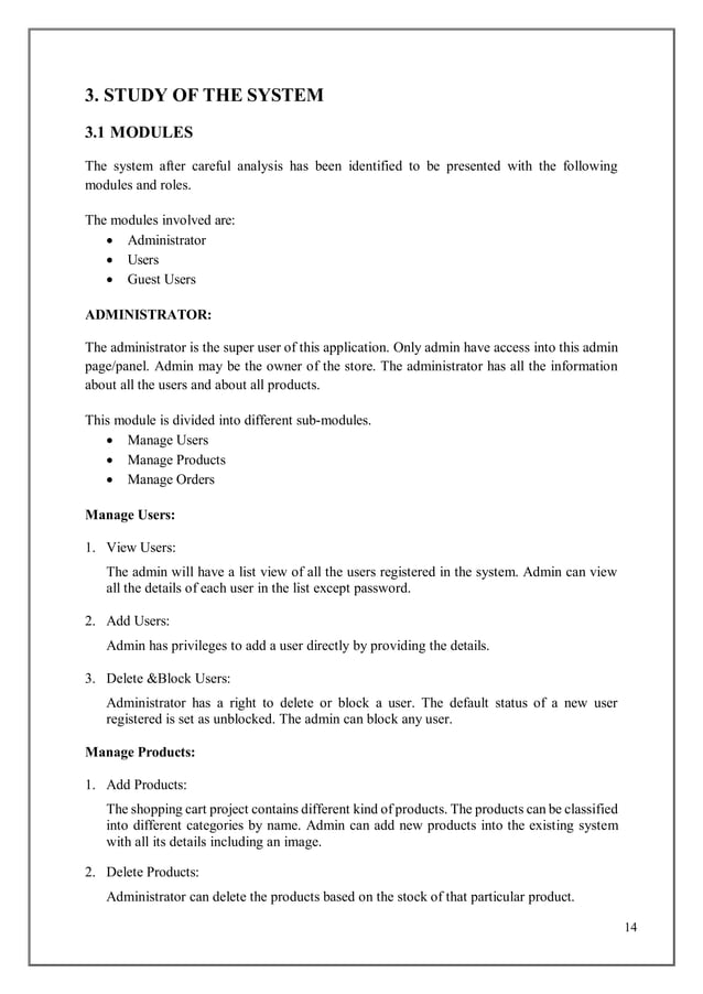 Final project report on grocery store management system..pdf | Web ...