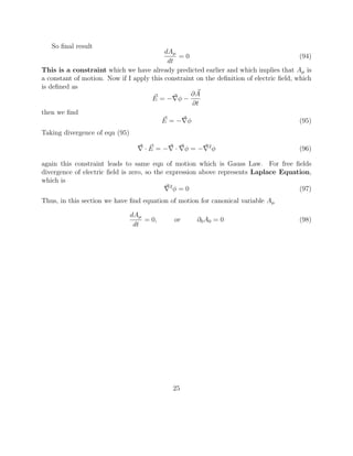 Dirac Method for Maxwell field theory | PDF