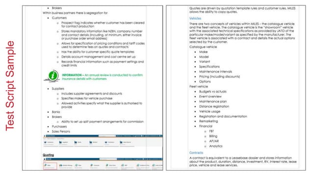 Miles Training Sample | PPTX