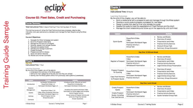 Miles Training Sample | PPTX