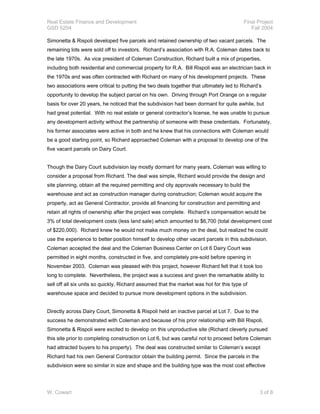 GSD Real Estate Project | PDF | Developmental Sites | Real Estate