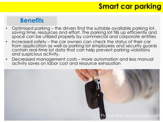GSMA IoT Final project: smart car parking | PPT
