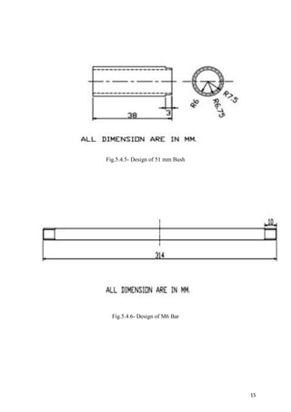 Six Legged Walking Mechanism | PDF
