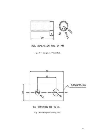 Six Legged Walking Mechanism | PDF