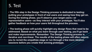 FINAL PROJECT STATUS and DESIGN THINKING PROCESS.pptx