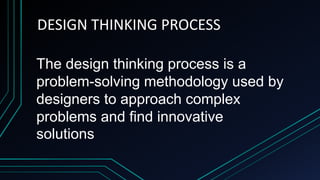 FINAL PROJECT STATUS and DESIGN THINKING PROCESS.pptx
