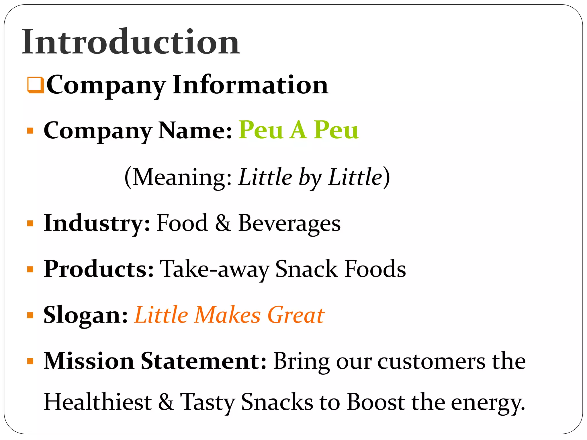 [Final project] Take-away Food & Drink | PPTX