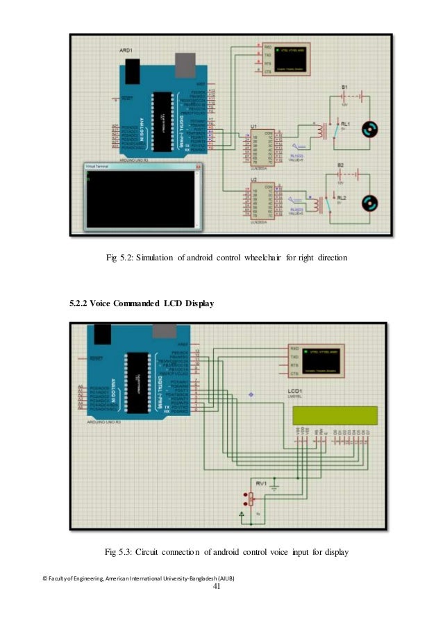 Android Controlled Microcontroller Arduino Based Motorized Wheelcha
