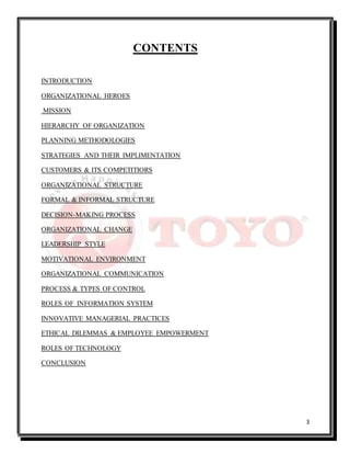 Final project (toyo group of industries) | DOCX