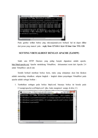 Final project virtualhost jannah | PDF