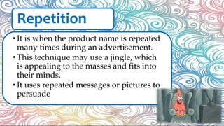 Final Propaganda Techniques-1. for grade 8 english | PPTX