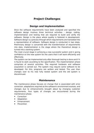 Hospital Management System proposal | PDF