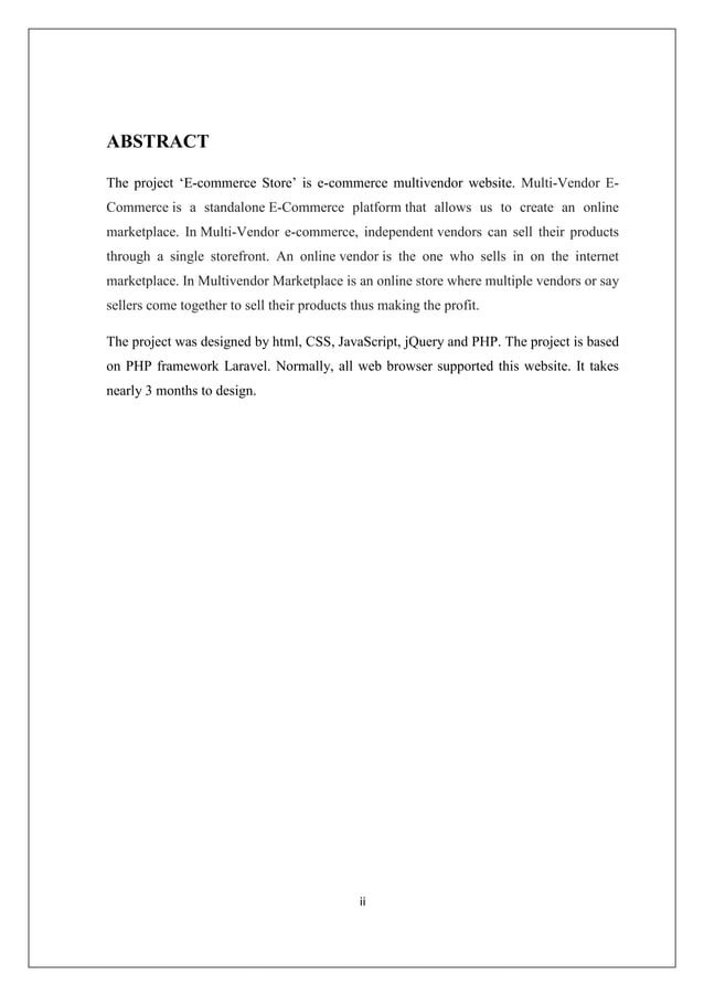 project proposal | PDF | Web Development | Internet