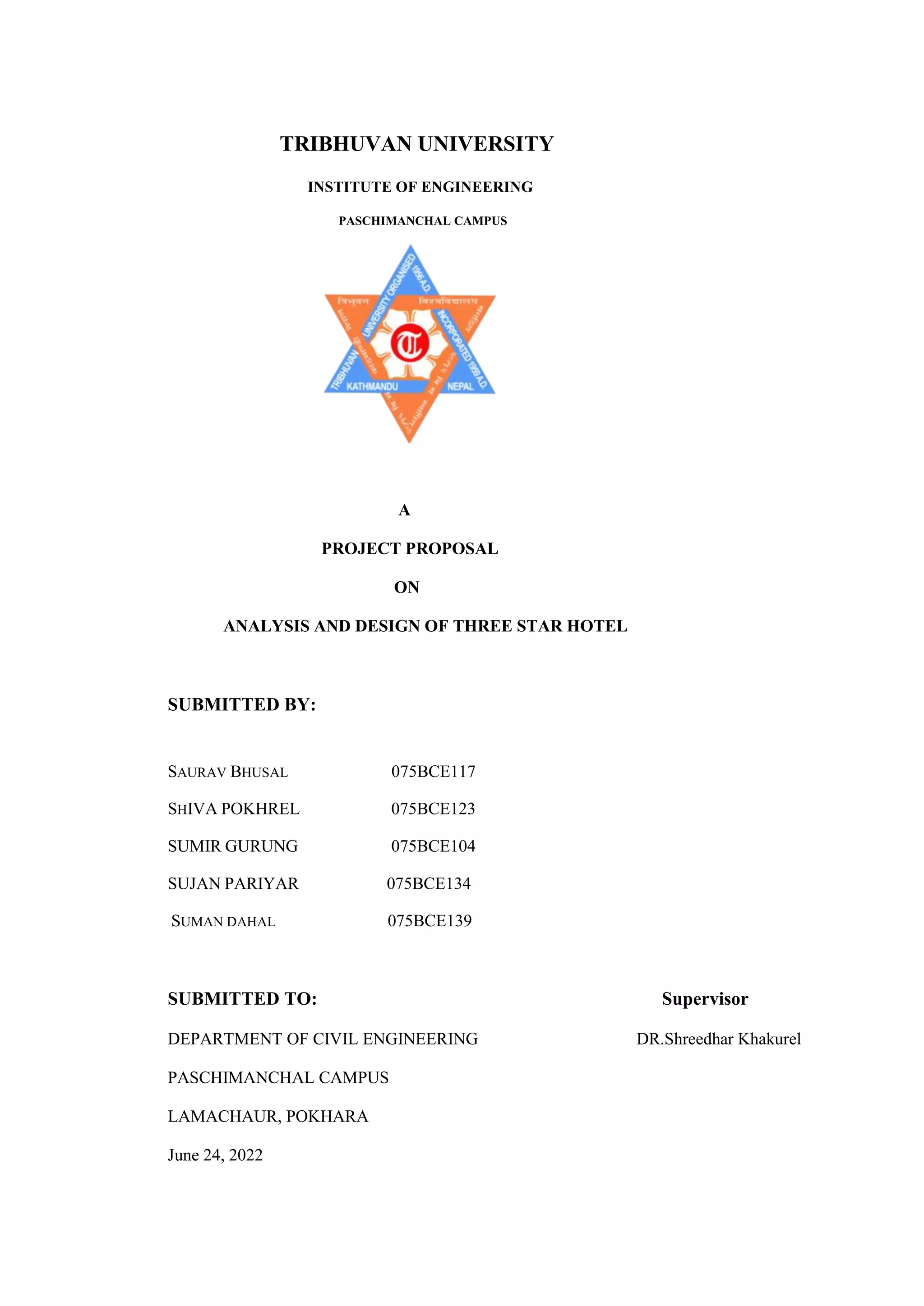 final proposal.docx.pdf | Civil Engineering Industry | Industries