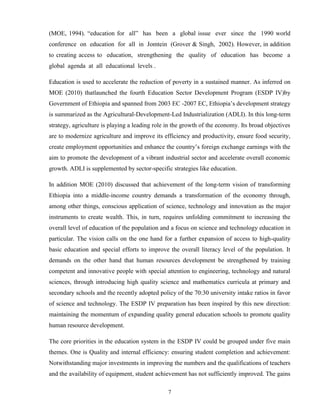 Teachers perception toward school improvement program implementation in ...