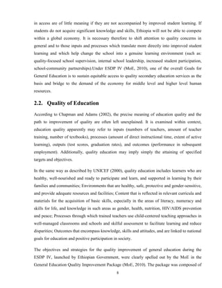 Teachers perception toward school improvement program implementation in ...