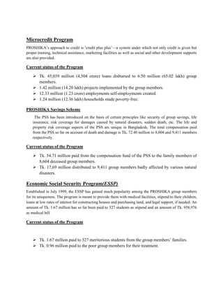An Analysis on Proshika | DOCX