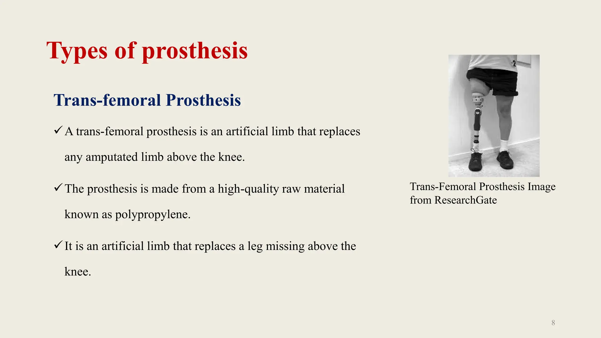 Limb Prosthetic ,types of limb Prosthetic | PPTX