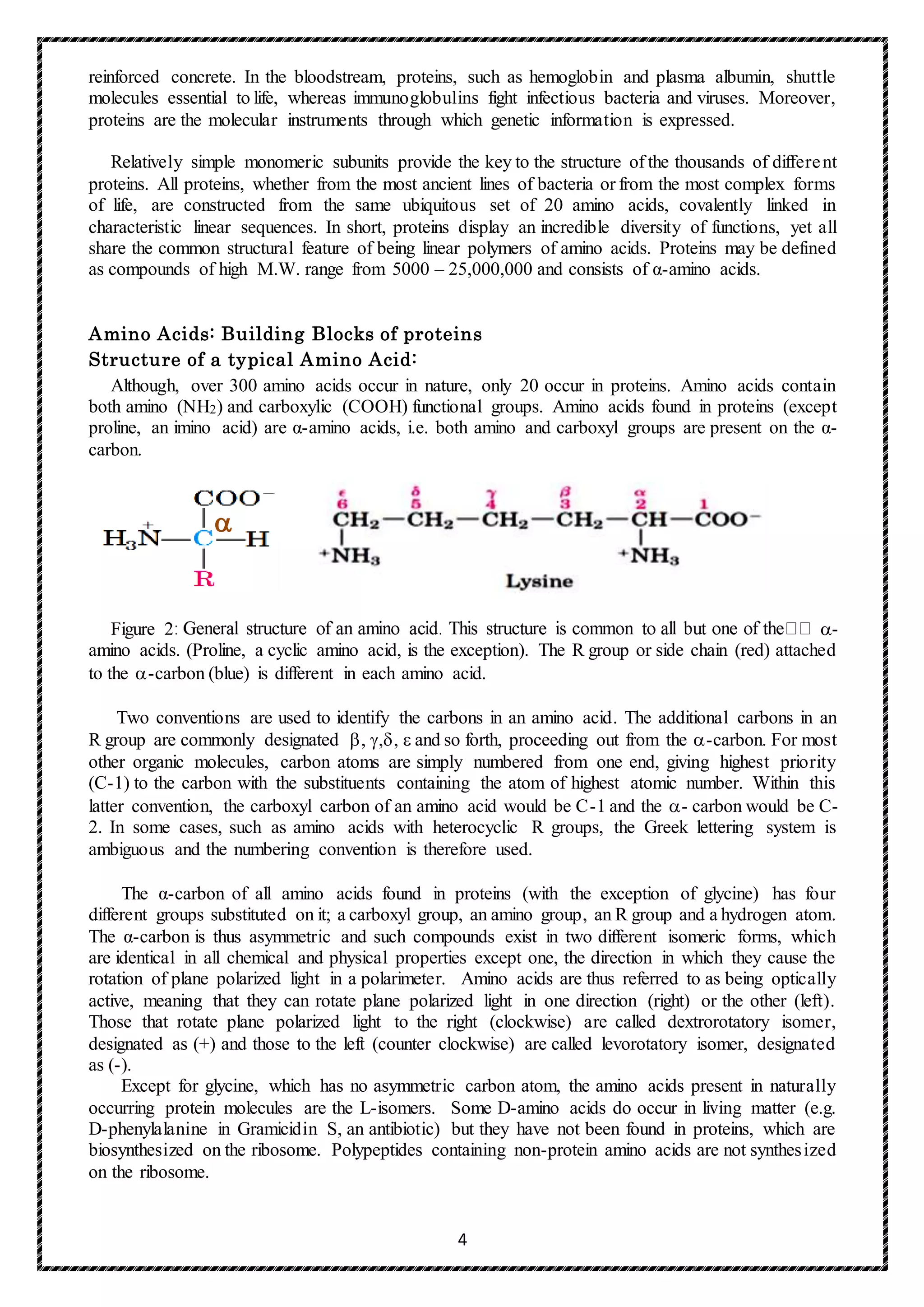 protein chemistry | PDF