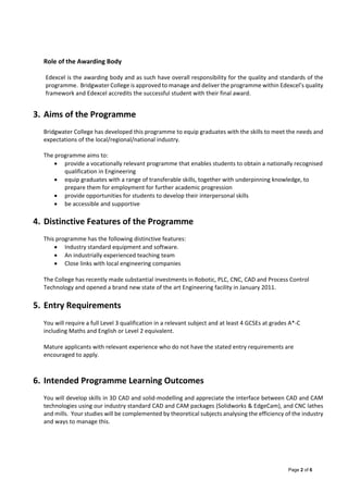 HNC Production Engineering | PDF