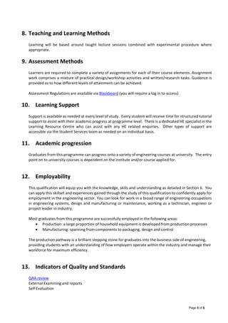 HNC Production Engineering | PDF