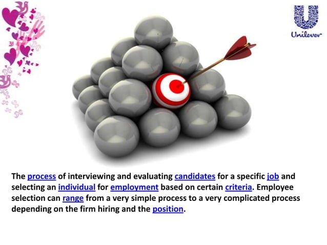 HUL Indore Employee Selection Process | PPTX