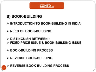 Public Issue & Management | PPTX