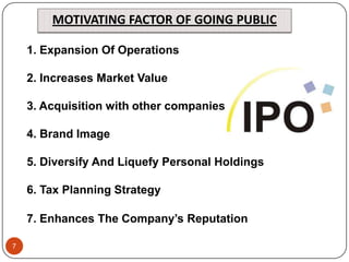 Public Issue & Management | PPTX