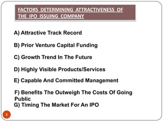 Public Issue & Management | PPTX