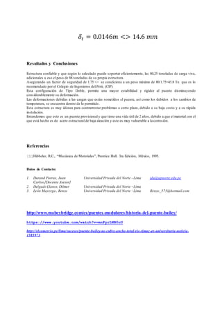 Trabajo Final puente bailey | DOCX