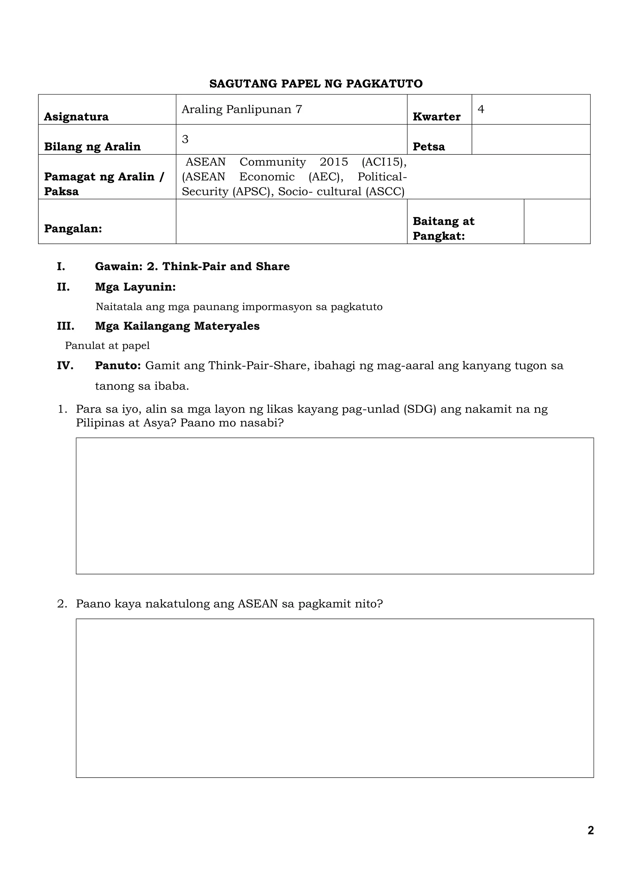 Mga hamon sa pilipinas Likas kayang pag unlad sa pilipinas | PDF