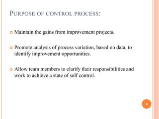 control of quality | PPT