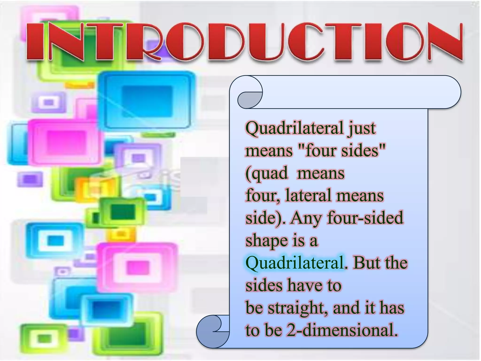 Quadrilaterals | PPTX