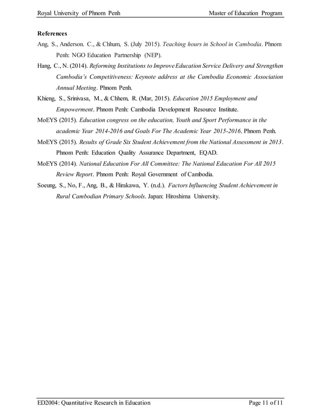 Final quantitative research paper | DOCX